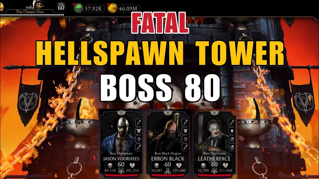 Boss 80 Fatal Hellspawn Tower Mk Mobile - YouTube