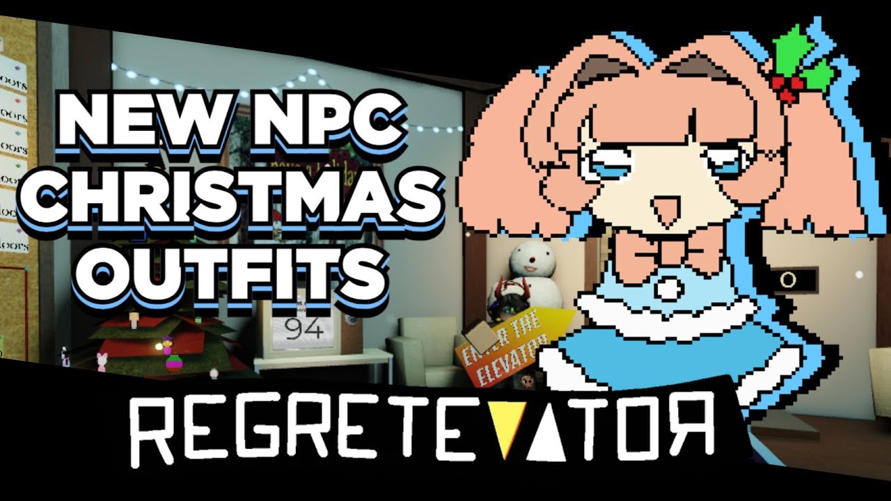 NEW UPDATE! More Regretevator Christmas NPC Outfits | REGRETEVATOR ...
