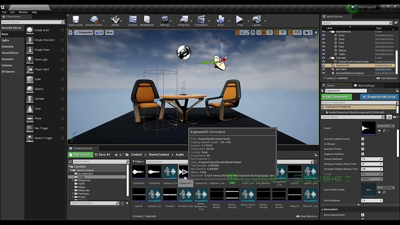#43 - Audio in Unreal Engine [ TELUGU ] Telugu || Unreal Engine for Beginners తెలుగు లో - YouTube