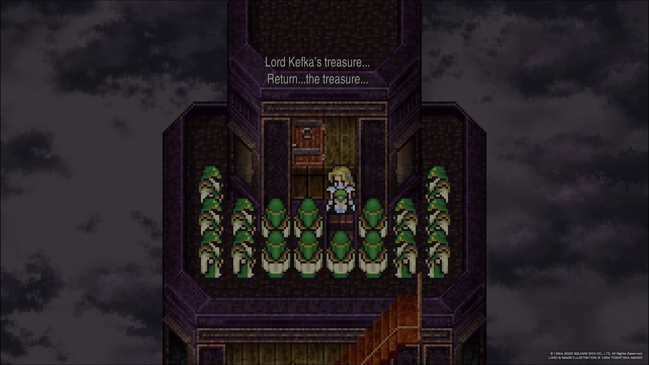 Final Fantasy 6 Pixel Remaster Boosted 017 - Cyan's Dream and Cultist ...