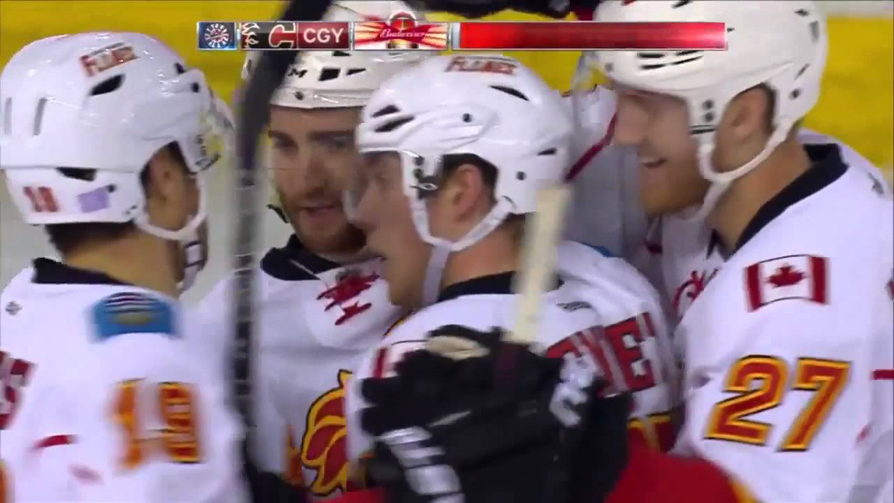 Flames @ Oilers Highlights 10/31/15 - YouTube