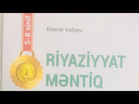 ELSEVƏR VƏLİYEV. MƏNTİQ RİYAZİYYAT #1 (kanala abunə olun)