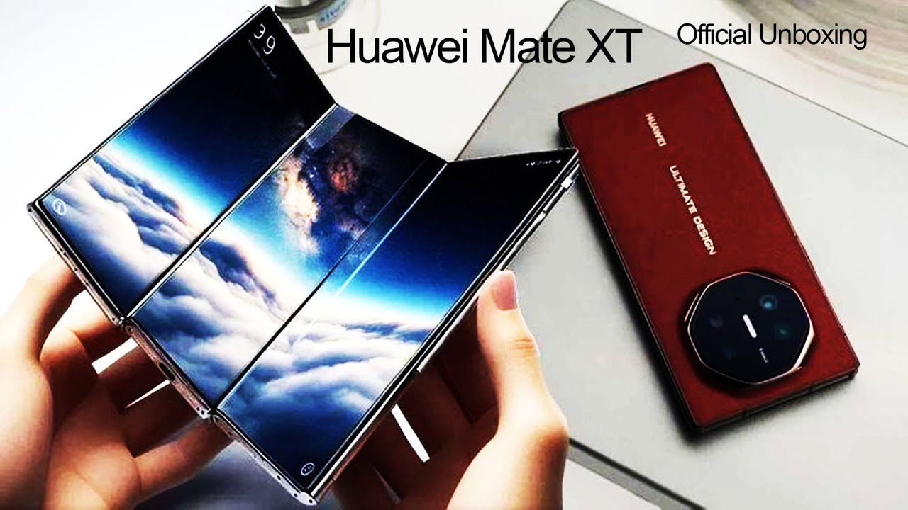 Huawei Mate XT Unboxing ULTIMATE DESIGN — World's FIRST Triple Fold Phone 2024! - YouTube