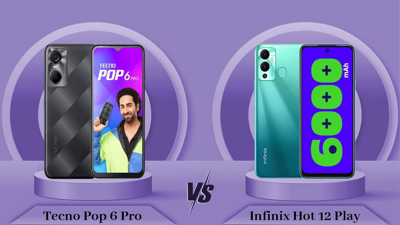 Tecno Pop 6 Pro Vs Infinix Hot 12 Play - Full Comparison [Full ...
