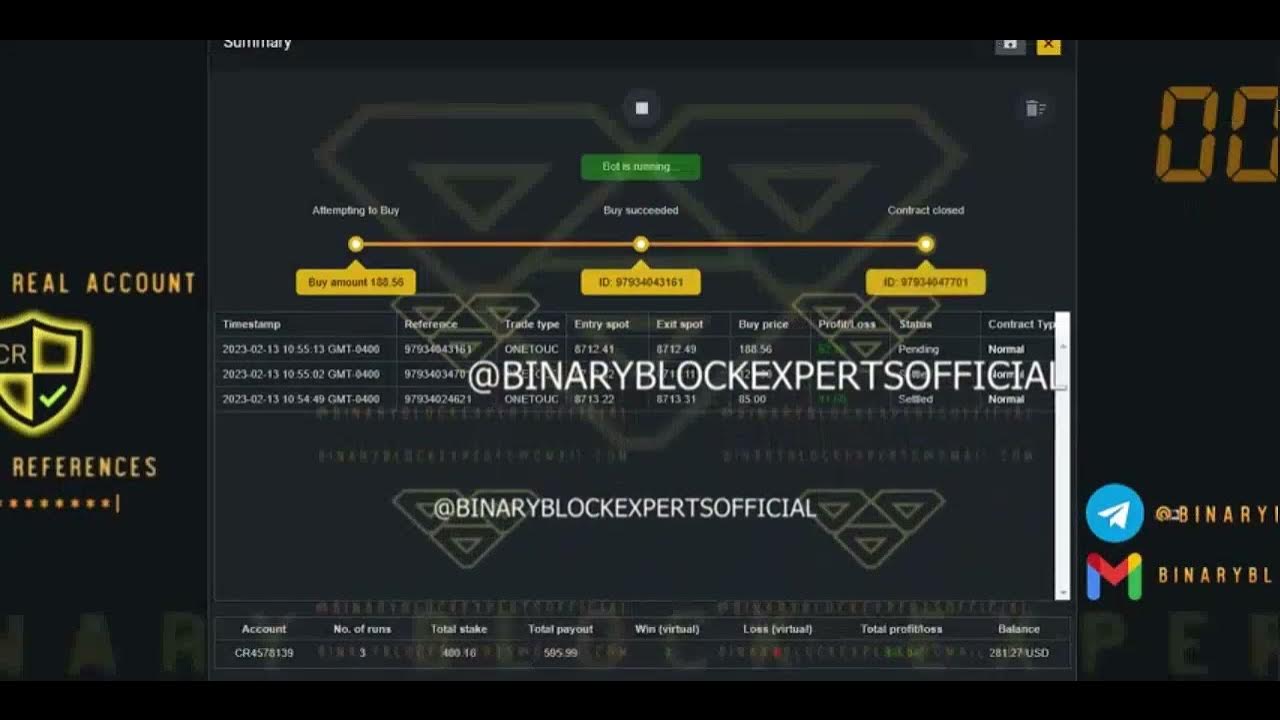 BINARY BOT LOW BALANCE 2023 - YouTube