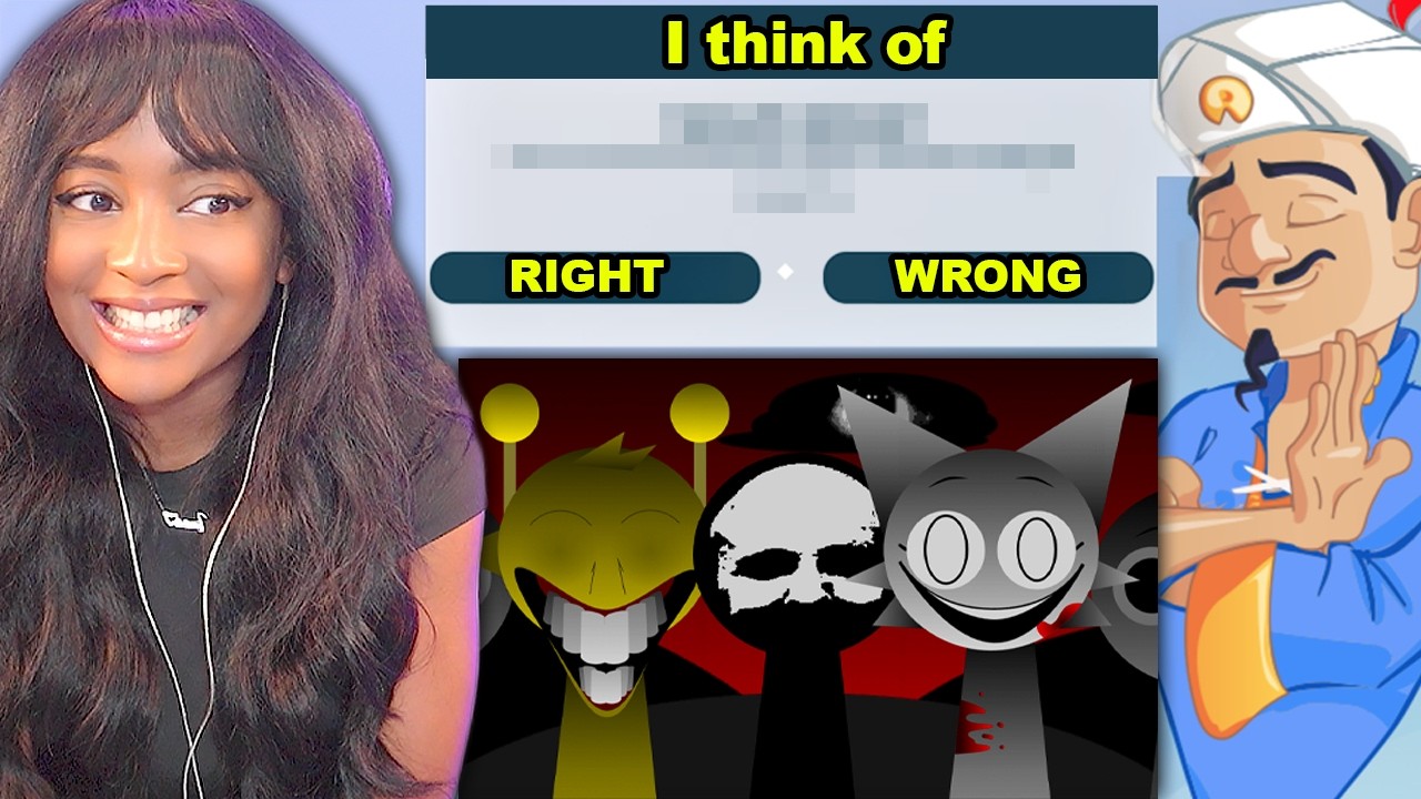 Can Akinator guess Sprunki Incredibox?!! - YouTube