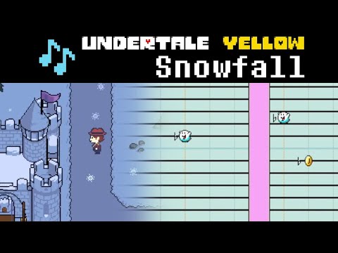 Snowfall - Undertale Yellow (Super Mario Paint Cover) - YouTube
