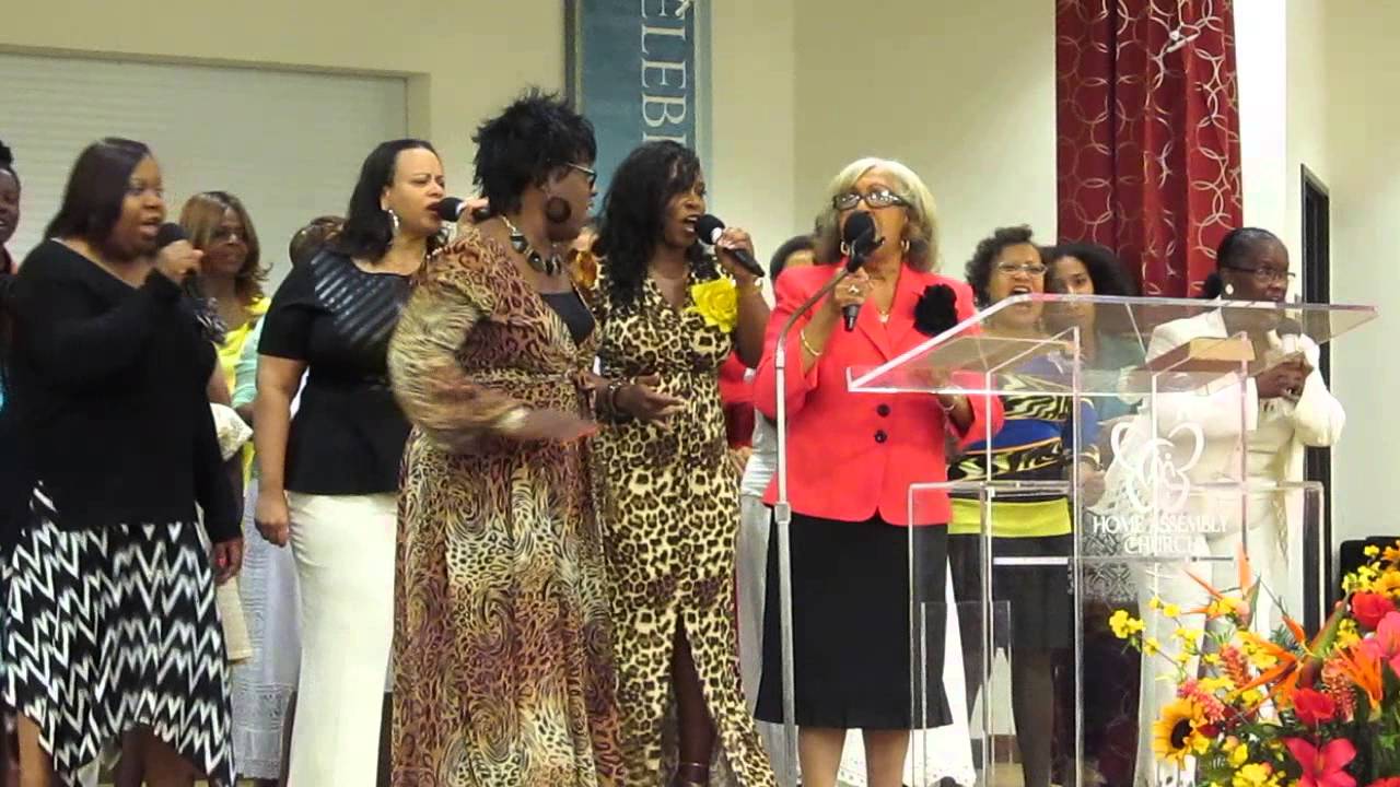 Trouble in My Way, Women's Choir (Home Assembly Church) - YouTube