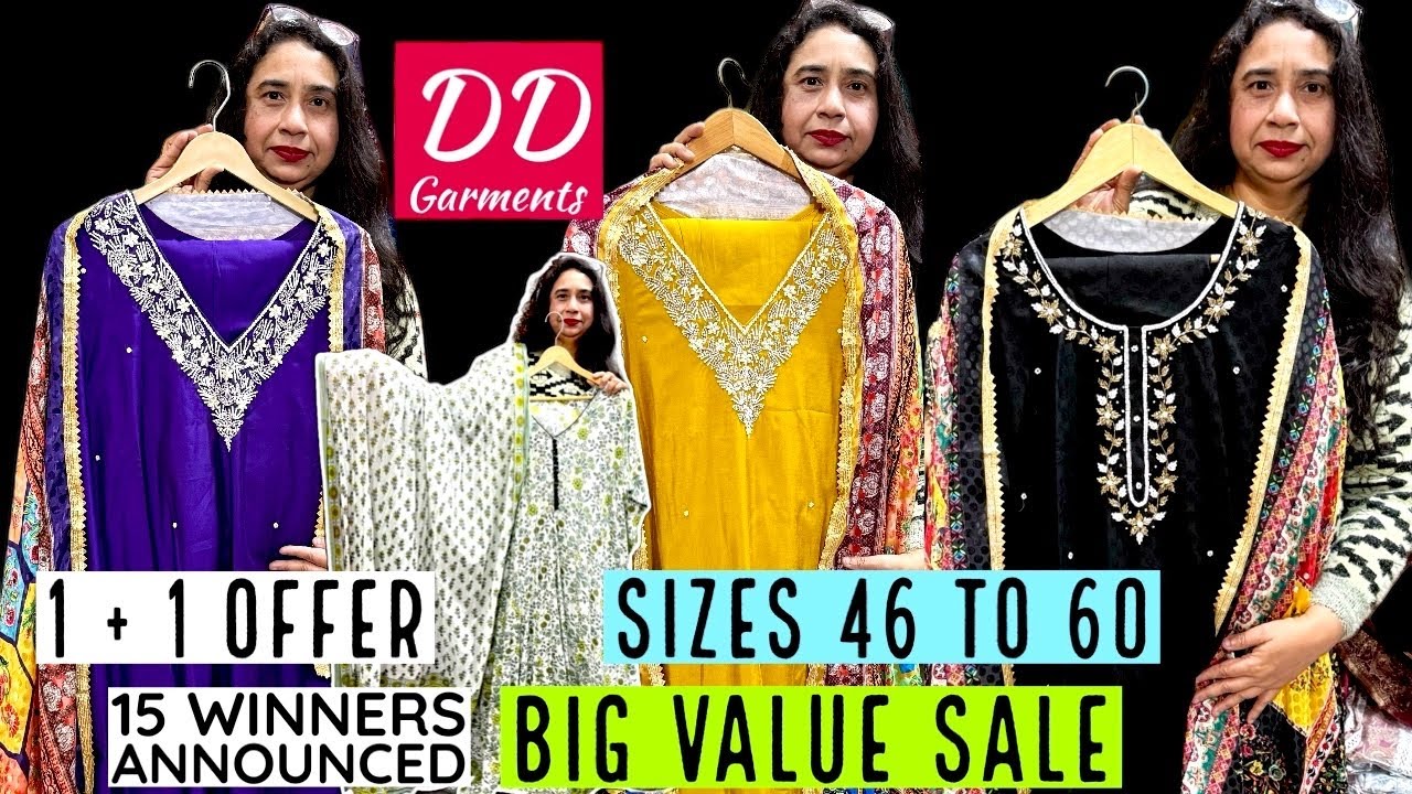 DD Garment Acc Plus Size Brings You Big Value Sale on Its Cotton ...