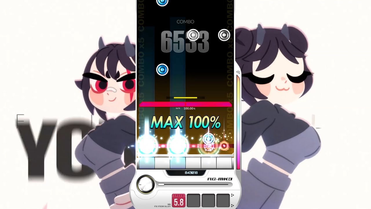 【DJMAX RESPECT V】 Final Hour (Game Ver.) 8B SC 100% (★ 8) - YouTube