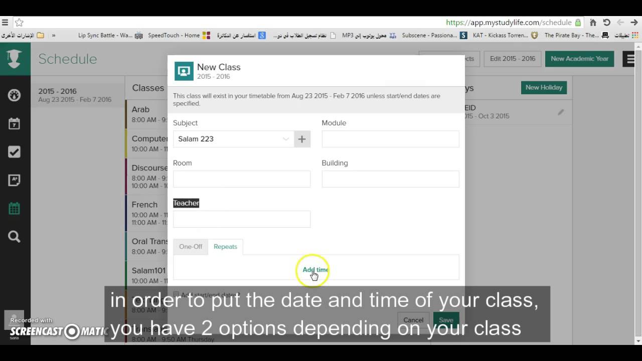 My Study Life tutorial - YouTube