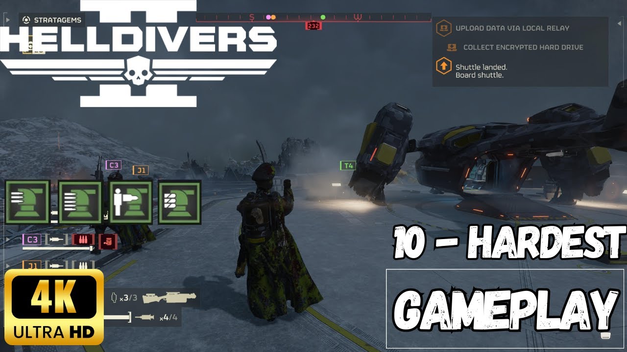 (PS5) Helldivers 2: Gameplay - Hardest Difficulty - YouTube