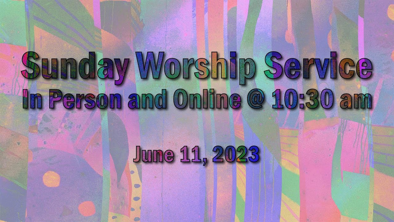 Sunday Worship Service - June 11, 2023 (Skillman Church of Christ ...