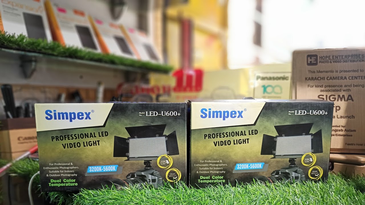 Simpex 600 LED Light Awesome For Indoors and Outdoors Karachi Camera ...