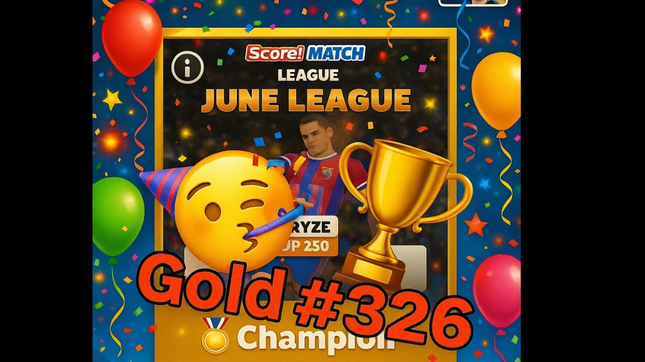 🏆 June League win using 442! 🤩 with COMMENTS! - YouTube