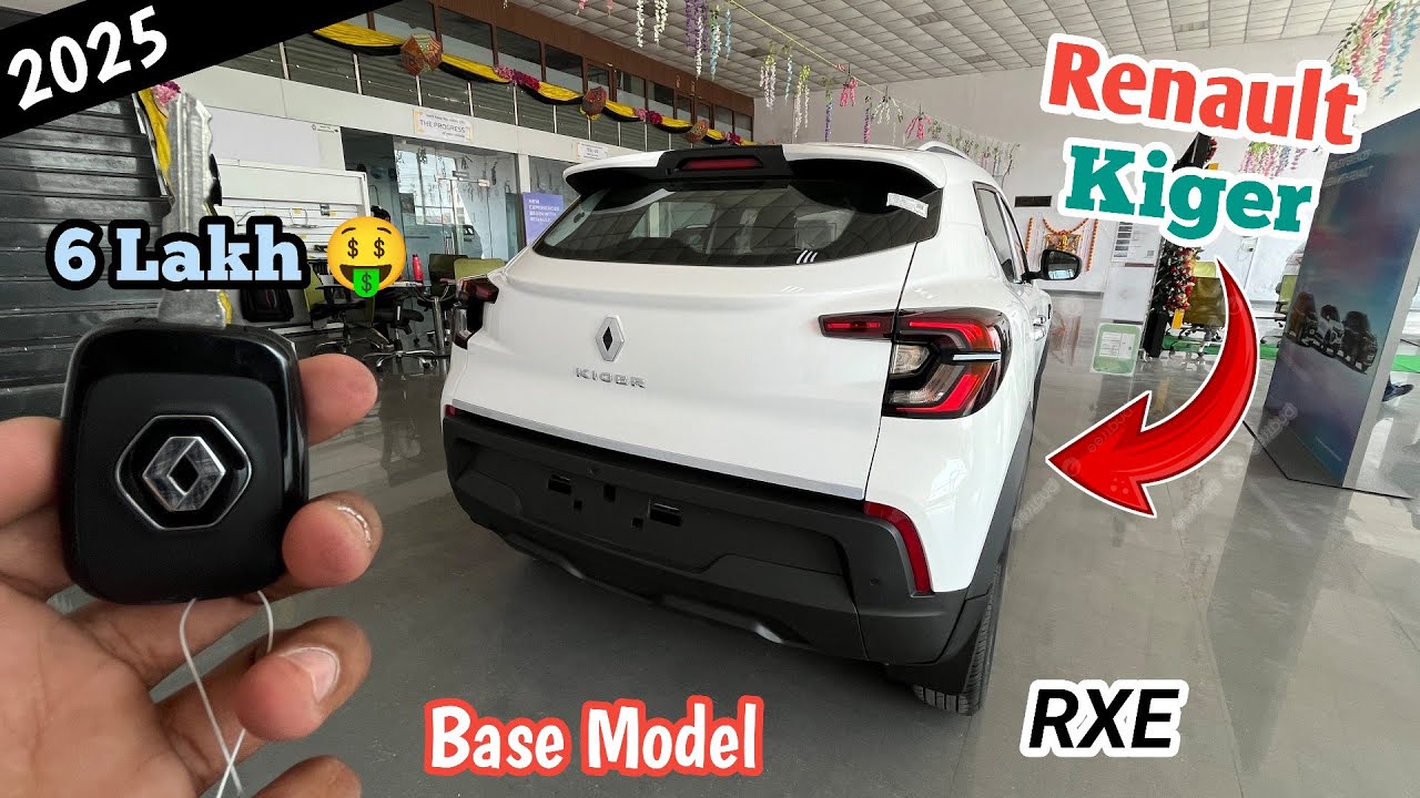 सिर्फ 6 लाख में🙄 New Renault Kiger RXE Base Model 2025🔥 Kiger Base ...