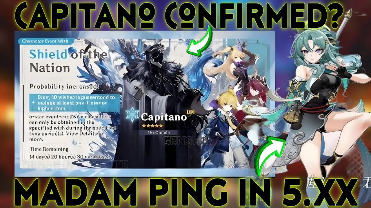 I'M SHOOK! MOST EPIC UPDATE | CAPITANO IS HERE |CHARACTER OUT OF NATLAN ...