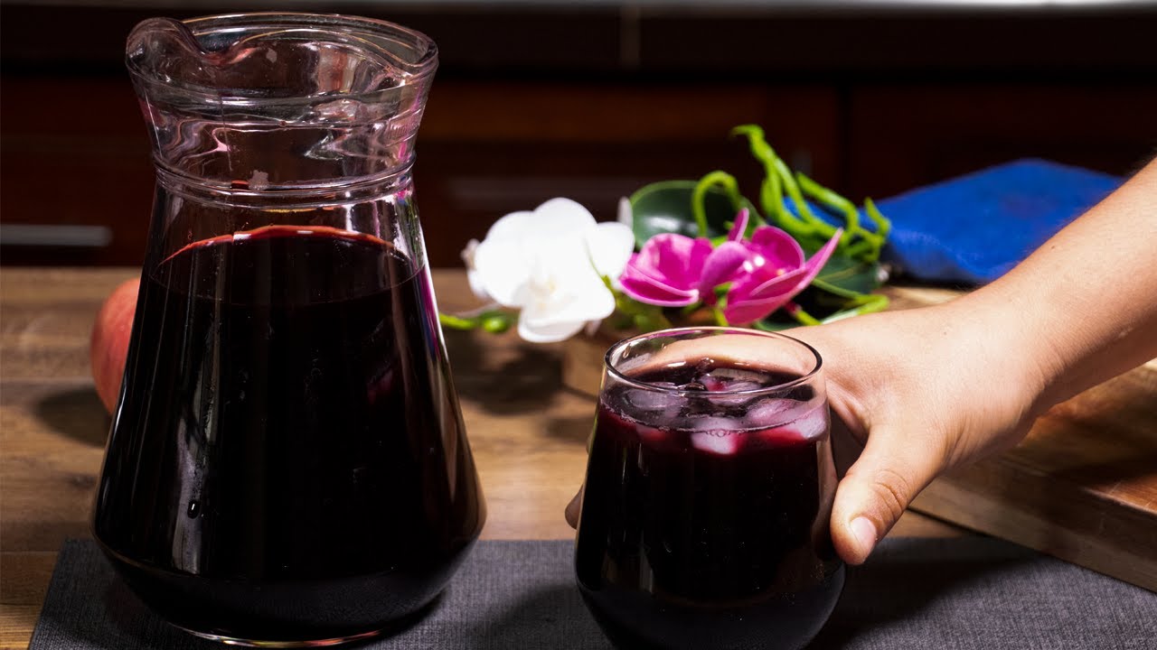 Como preparar chicha morada de maíz receta fácil y rápida| A COCINAR ...