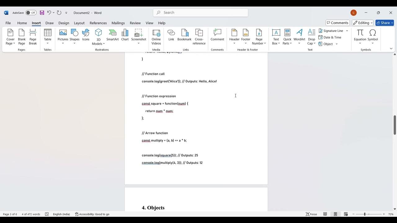 explanation about variables,functions,loops, arrays and objects in javascript - YouTube