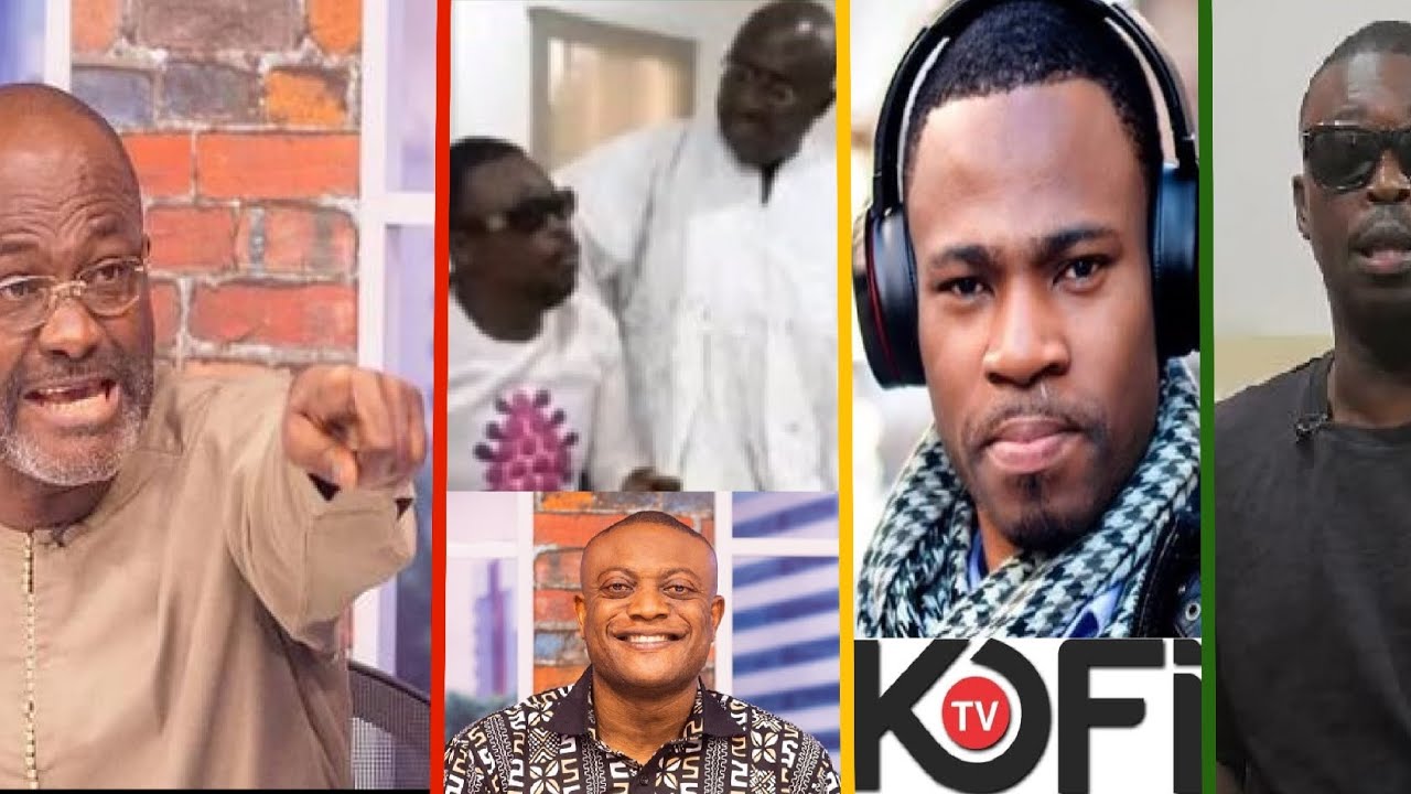 "Stup!d Kofi TV Pushes That Uselèss Blìnd Guy To Inśulṭ Kennedy" - Striker #kofitv a#ken # ...