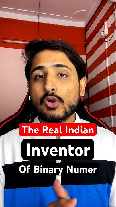 This Indian Actually Invented Binary Number System #shorts - YouTube