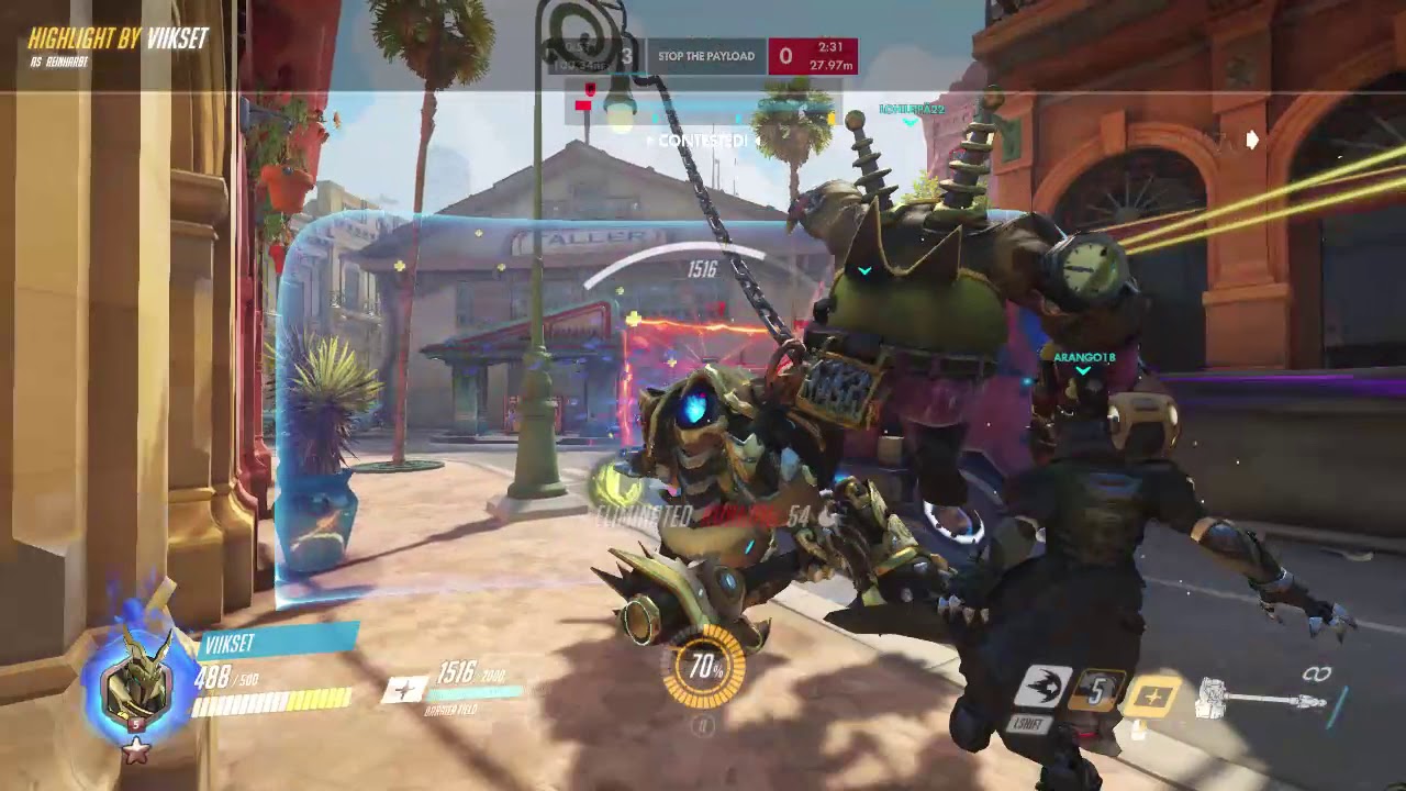 reinhardt charge - YouTube