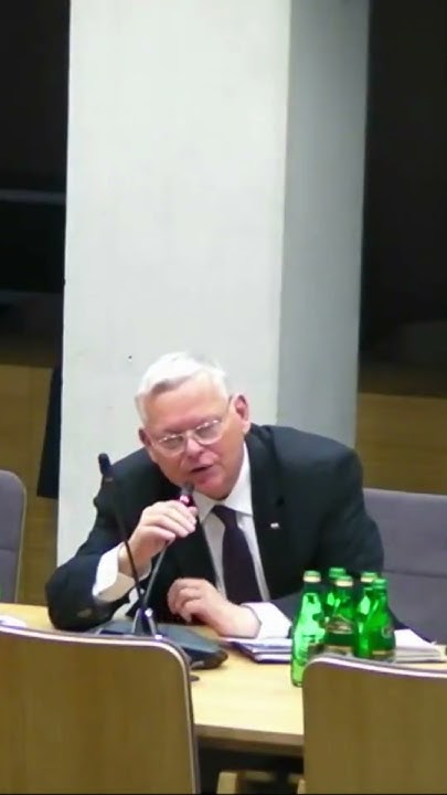 Poseł Suski podczas Komisji Kultury i Środków Przekazu: Ty debilu - YouTube