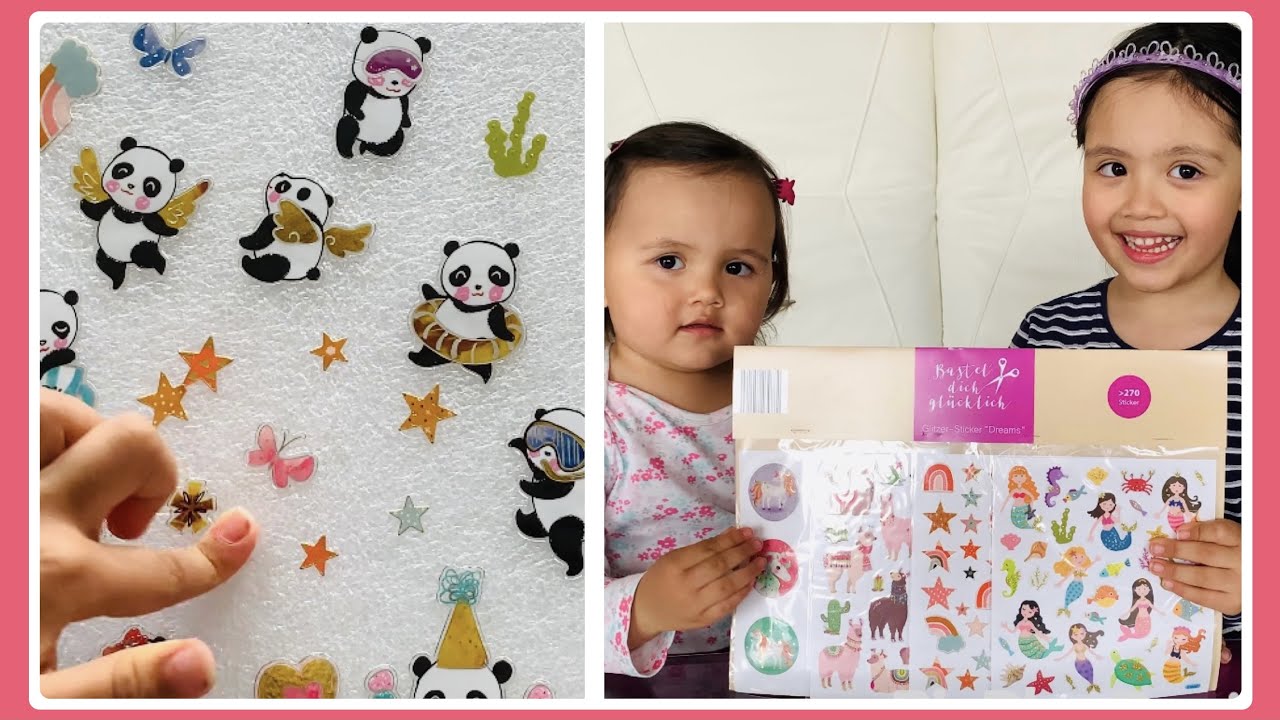 Play Stickers With Us | Fun Activity Idea to do at Home - YouTube