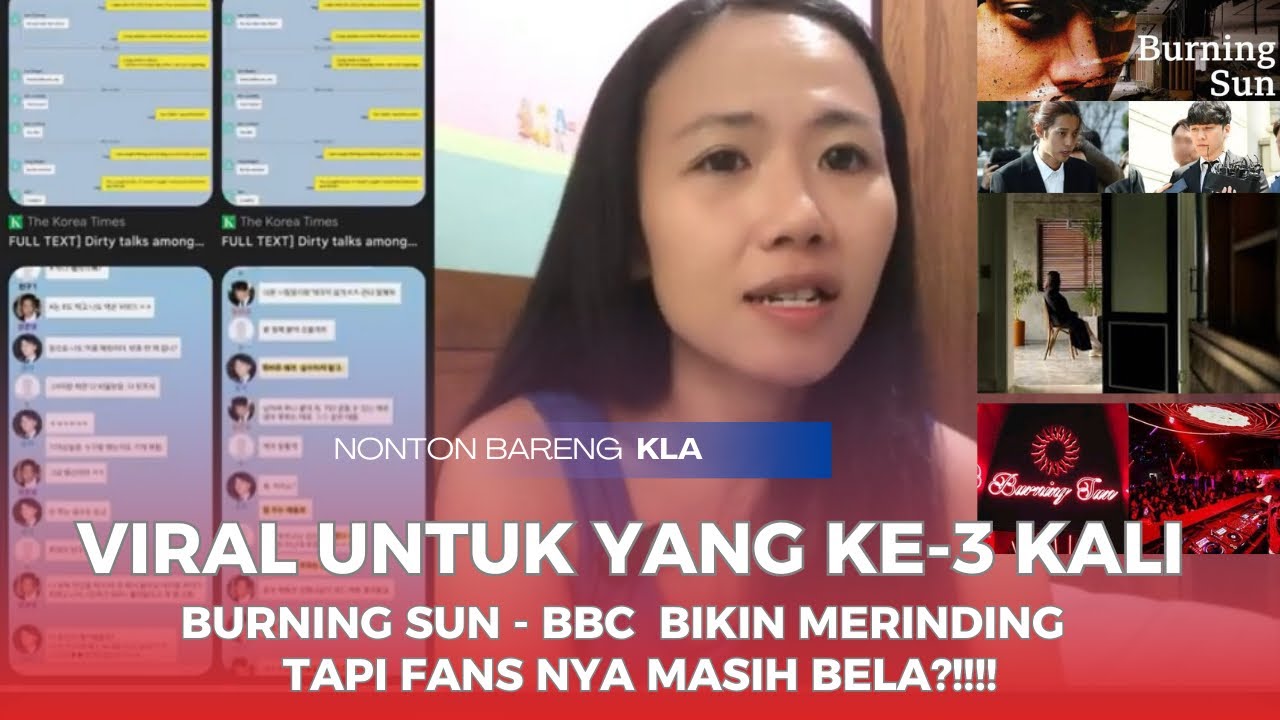 Viral ke-3 kalinya, kasus Burning Sun Seung Ri semakin ngeri bukti dan detailnya. Good job BBC ...
