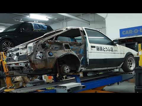 fix abandoned Toyota AE86 - Part 6 - YouTube