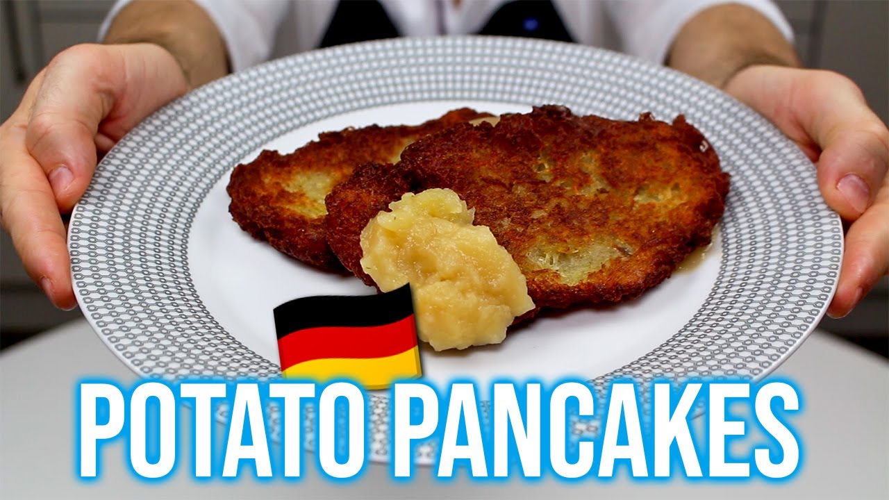 How to Make German Hash Browns | Vegan Potato Pancakes Recipe - YouTube