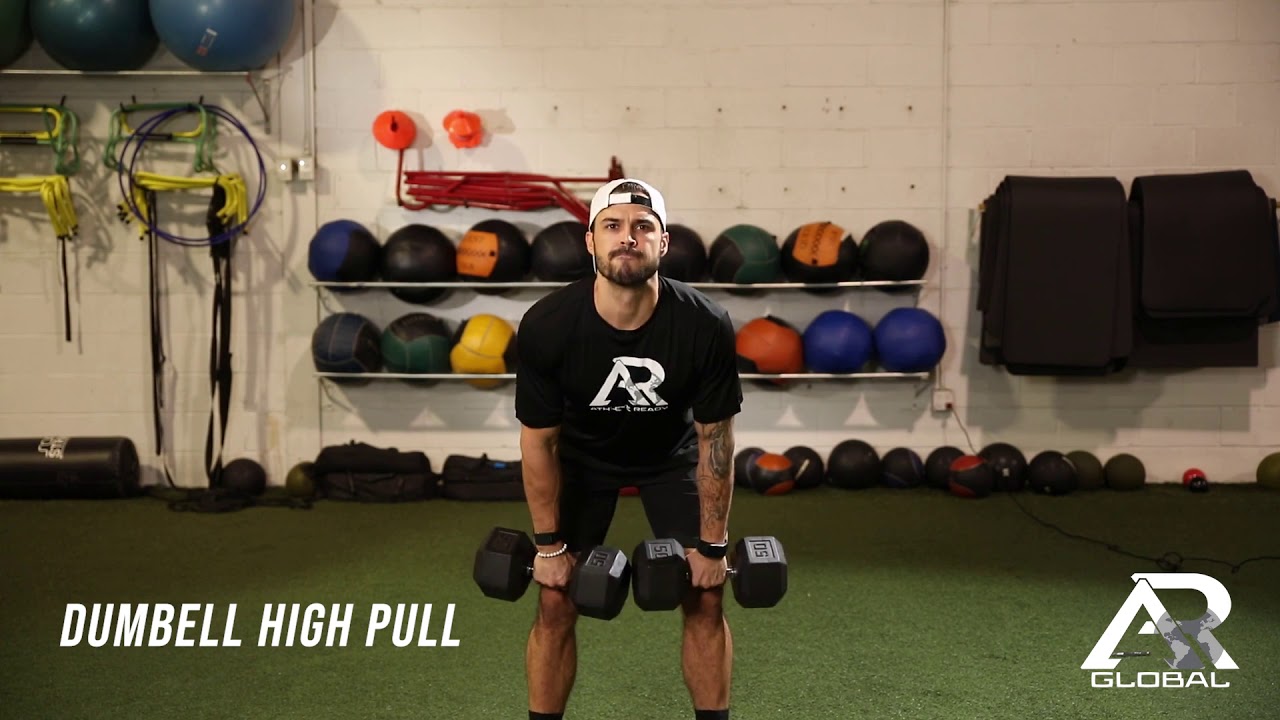 Dumbbell High Pull - YouTube