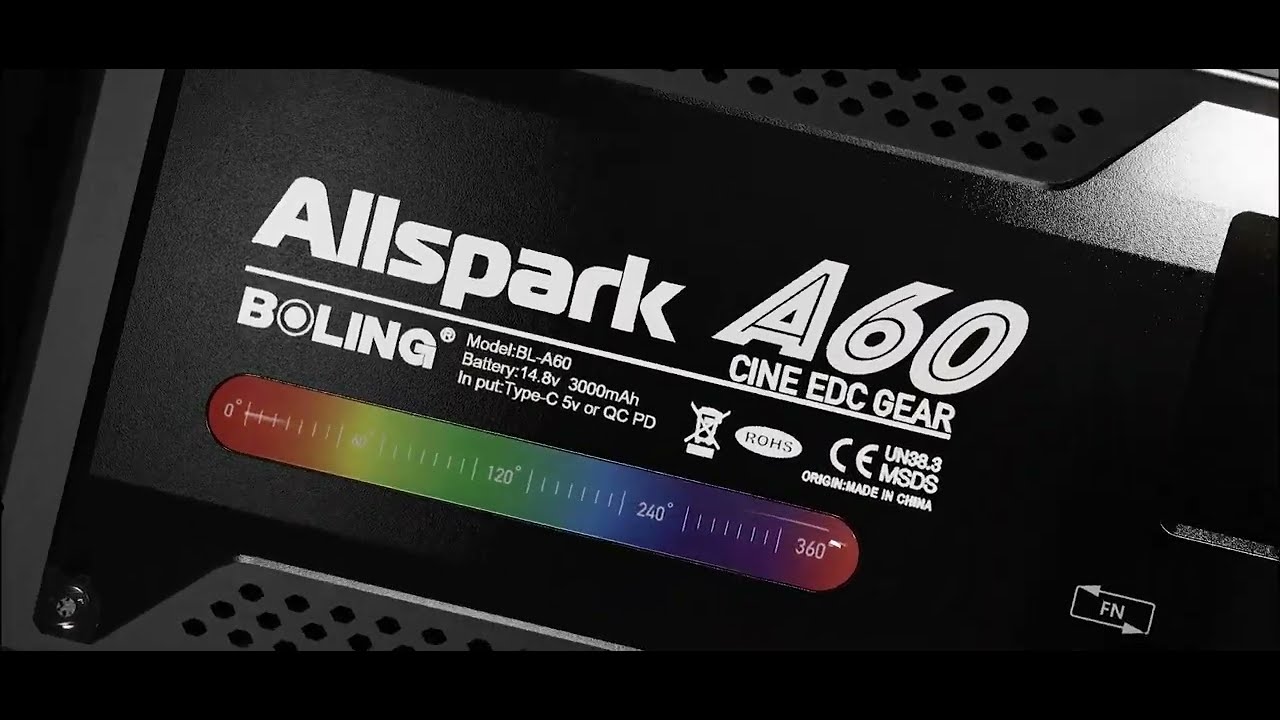 New Release Boling BL-A60 RGB Led Video Light - YouTube