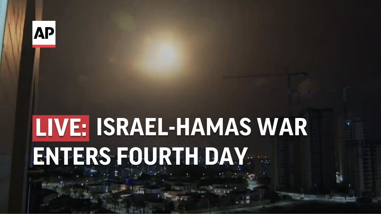 LIVE | Watch the skyline in southern Israel as fighting escalates for a ...