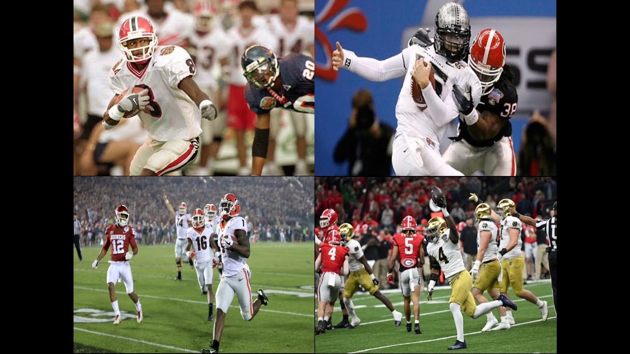 Every Georgia Bowl Game since 2000 in College Football 25 - YouTube