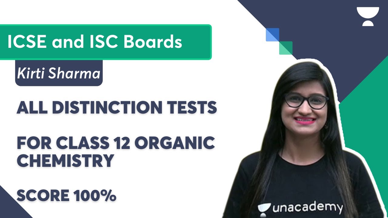 All Distinction Tests | Class 12 Organic Chemistry | Score 100% | Kirti ...