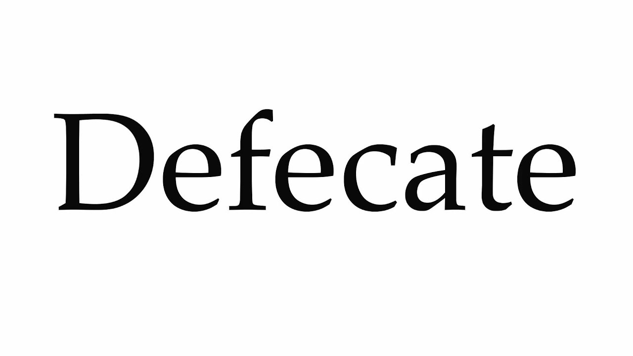 How to Pronounce Defecate - YouTube