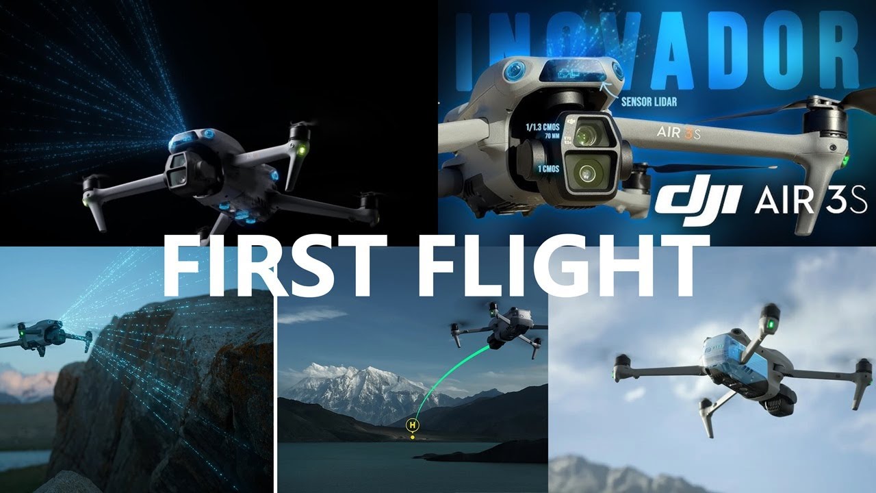 DJI Air 3S First Flight Experience & Smooth Controls and Clear Views ...