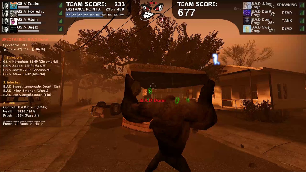 [L4D2] Error T1 Tournament #3 [Group C] - B.A.D vs German-Squad - YouTube