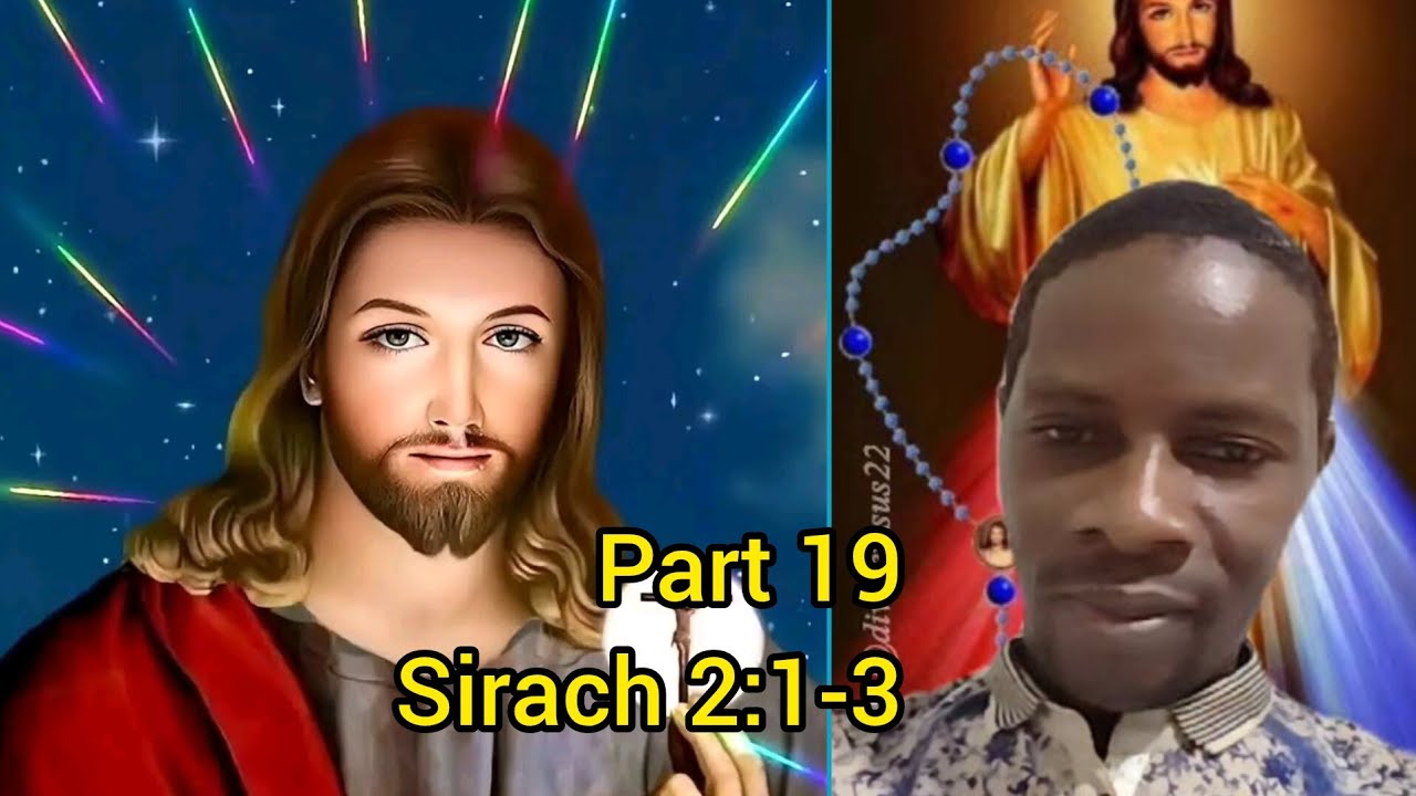 Part 19 Discussion about the word of God from Sirach 2:1-3🙏🙏okwesiga ...