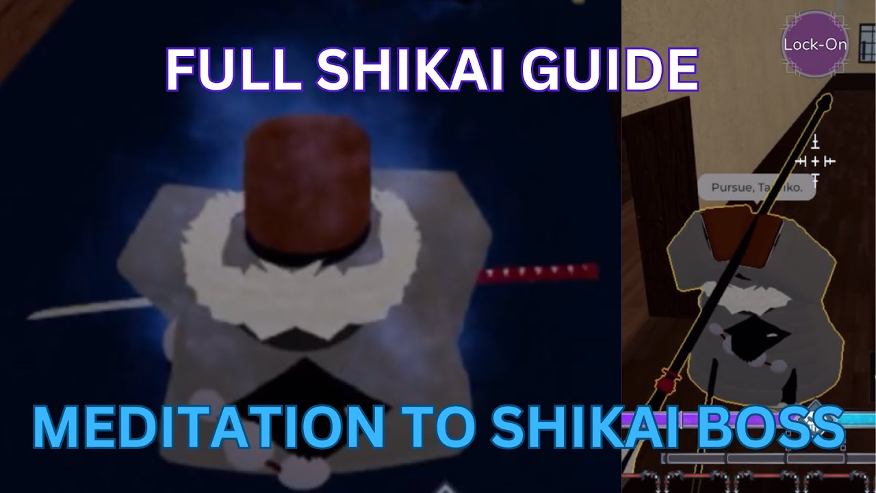 EASY AND FULL SHIKAI GUIDE... (Type Soul) - YouTube