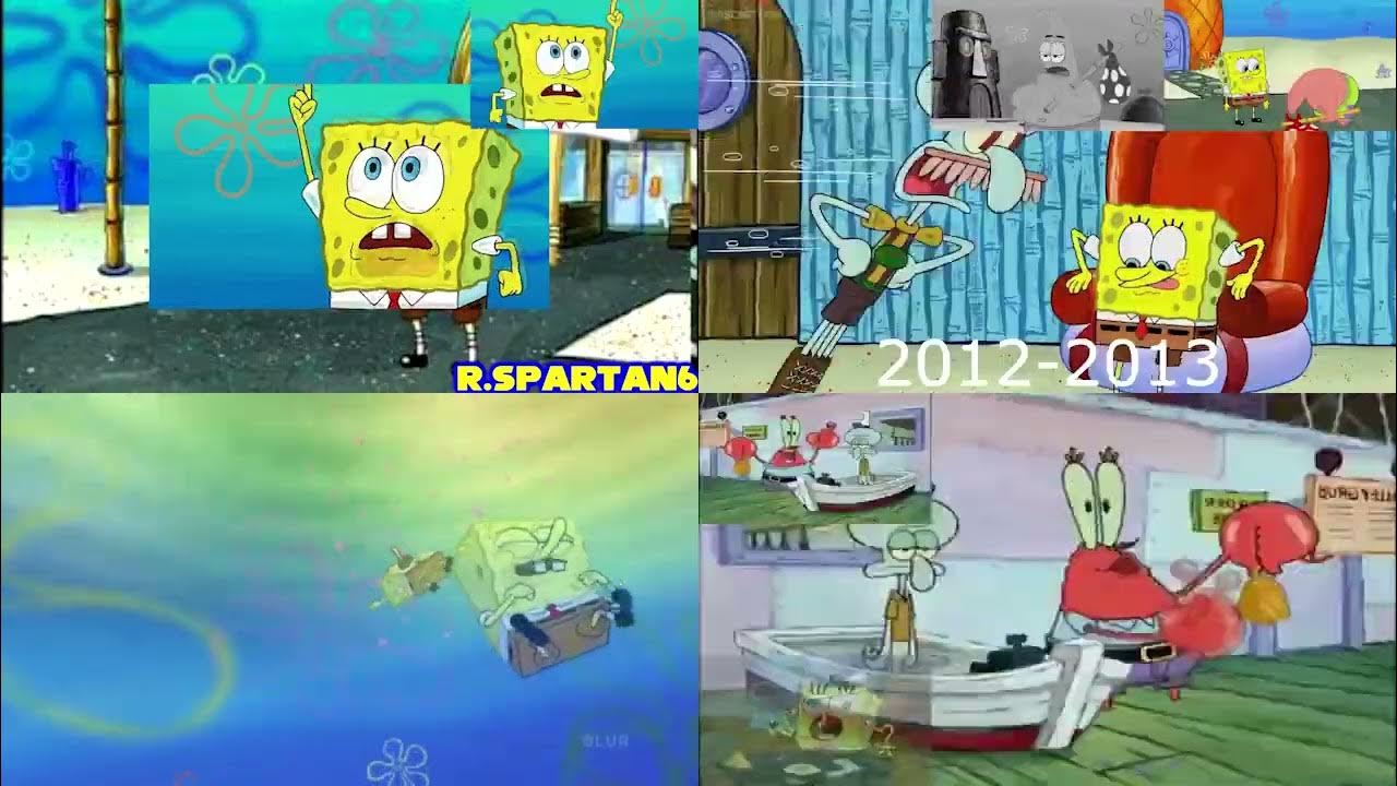 Spongebob Sparta Remixes Quadparison 78 - YouTube