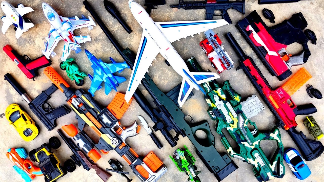 Mainan Tembak Tembakan Awm Sniper, Space Gun, Soft Bullet Blaster ...