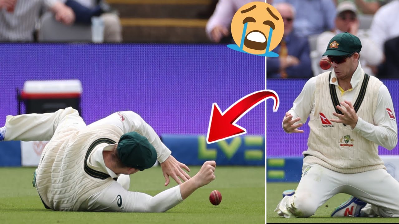 How Costly This Drop Catch Should be For Australia | Steve Smith Drops ...