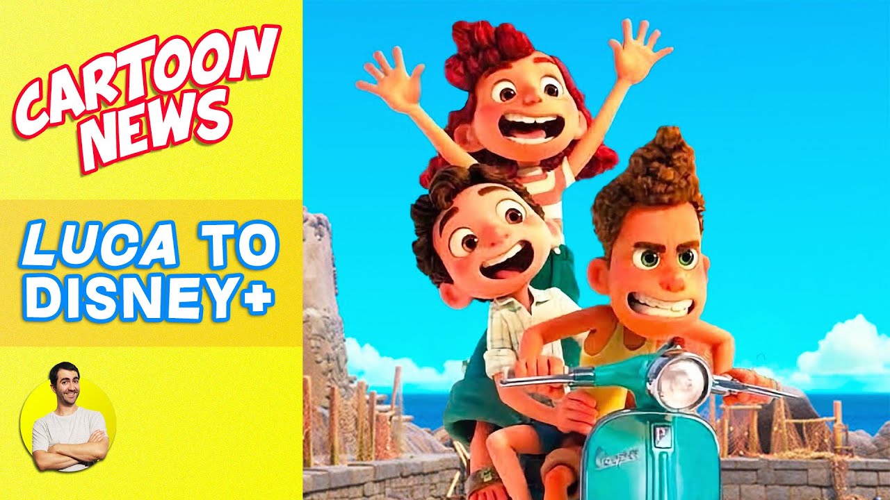 Pixar's Luca Moves EXCLUSIVELY To Disney Plus | CARTOON NEWS - YouTube