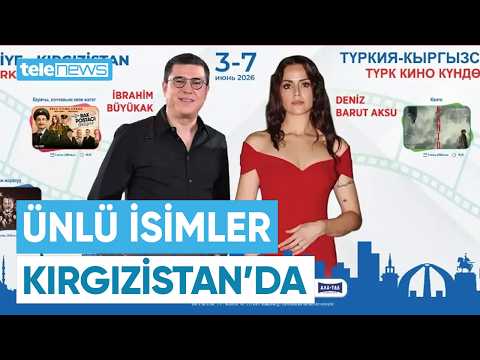 Deniz Barut ve İbrahim Büyükak Manas Üniversitesi'nde: Keyifli Anlar | Telenews TV