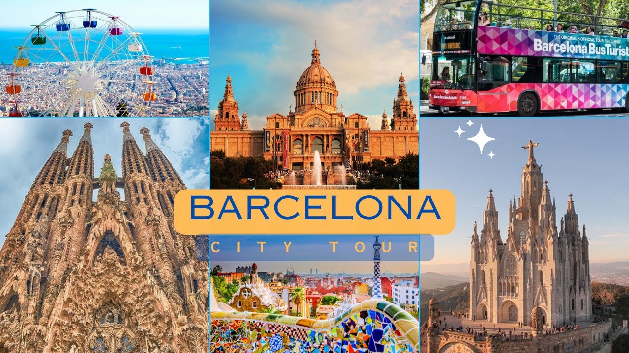"👀 [4K] Seeing Barcelona from a New Perspective: A City Bus Tour Travel ...
