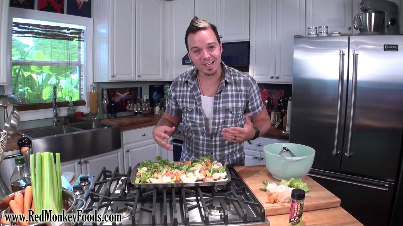 Raspberry Chipotle Roasted Vegetables- Nathan Lippy - YouTube