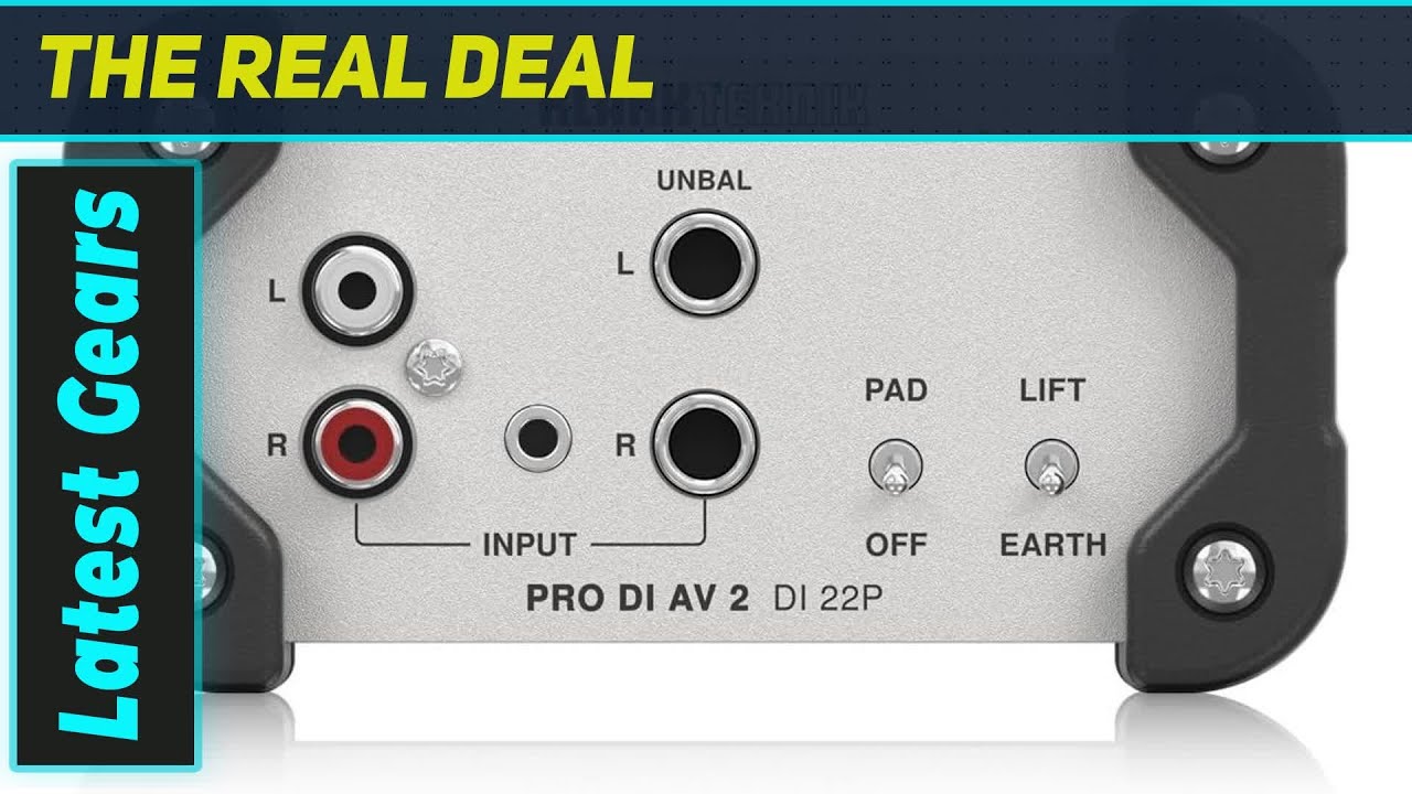 Klark teknik PRO DI AV 2 DI 22P: Midas Magic for Pristine Stereo Audio ...