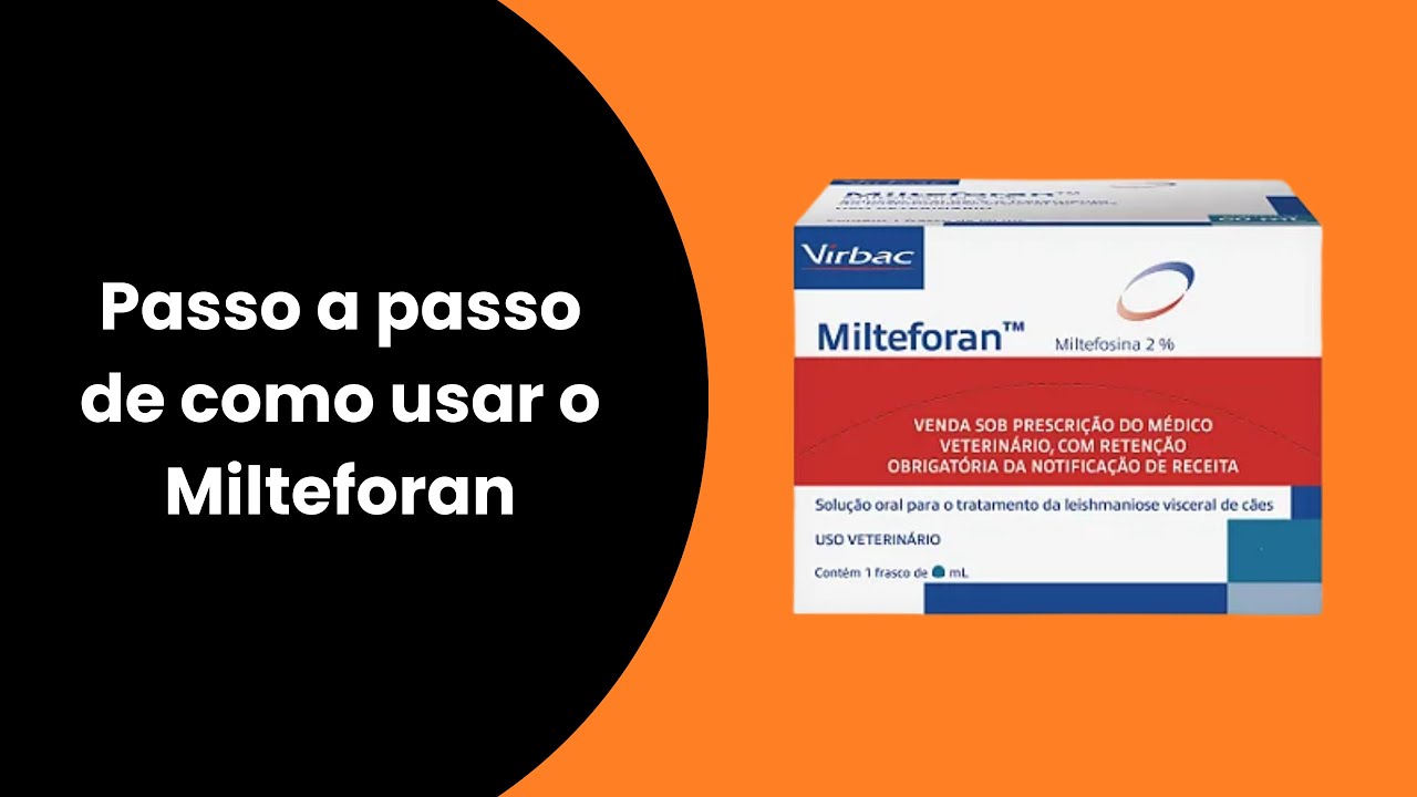 Milteforan - Tratamento Leishmaniose - Passo a Passo de como usar - YouTube